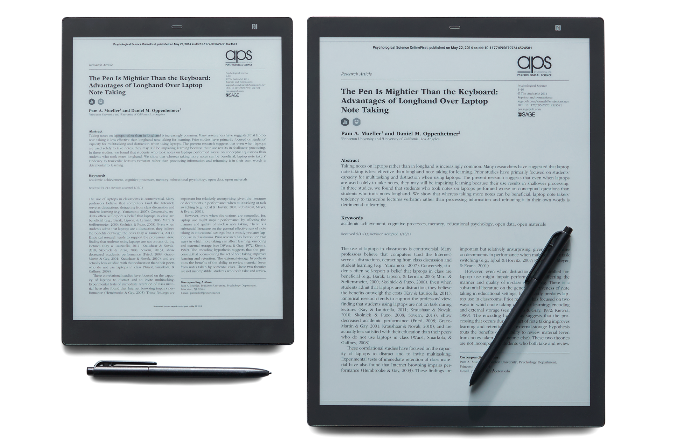 Digital Paper Tablet
