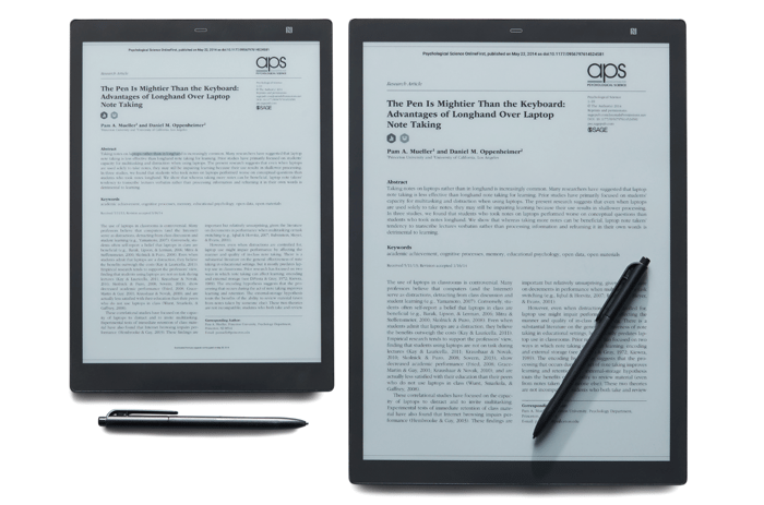 Digital Paper Tablet